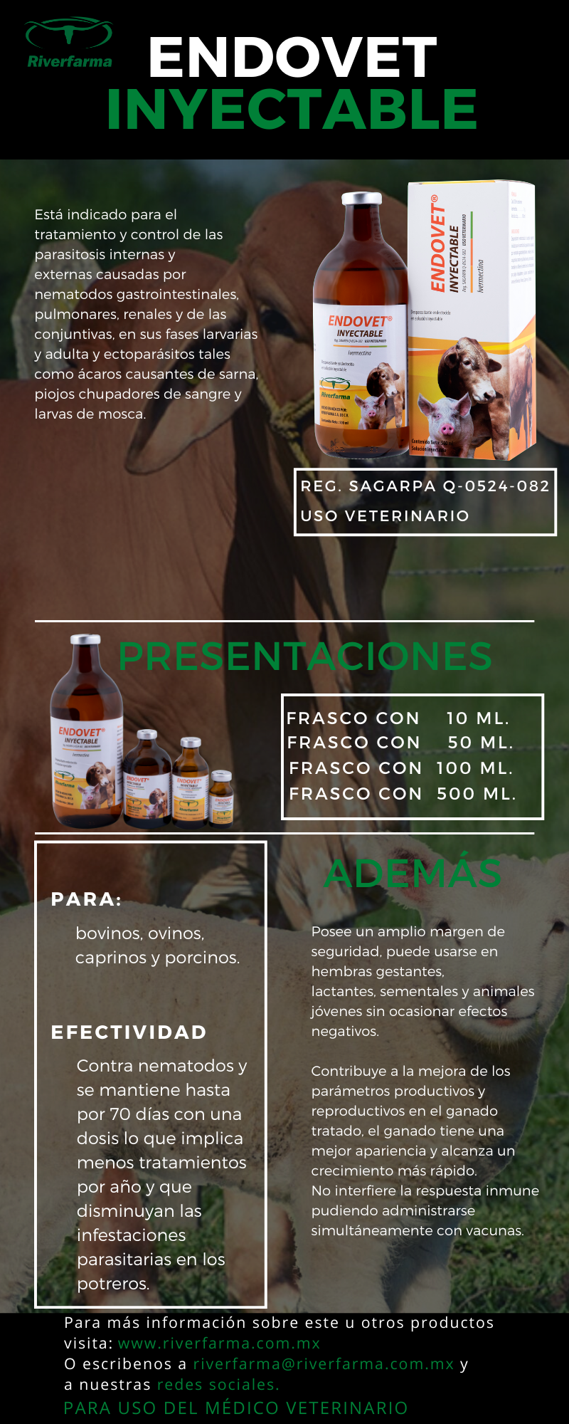 Endovet Inyectable - Riverfarma